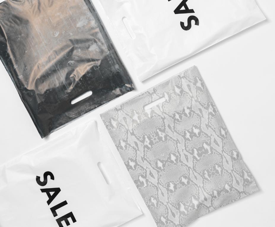 Plastposer | Bestil billige bæreposer med logo →